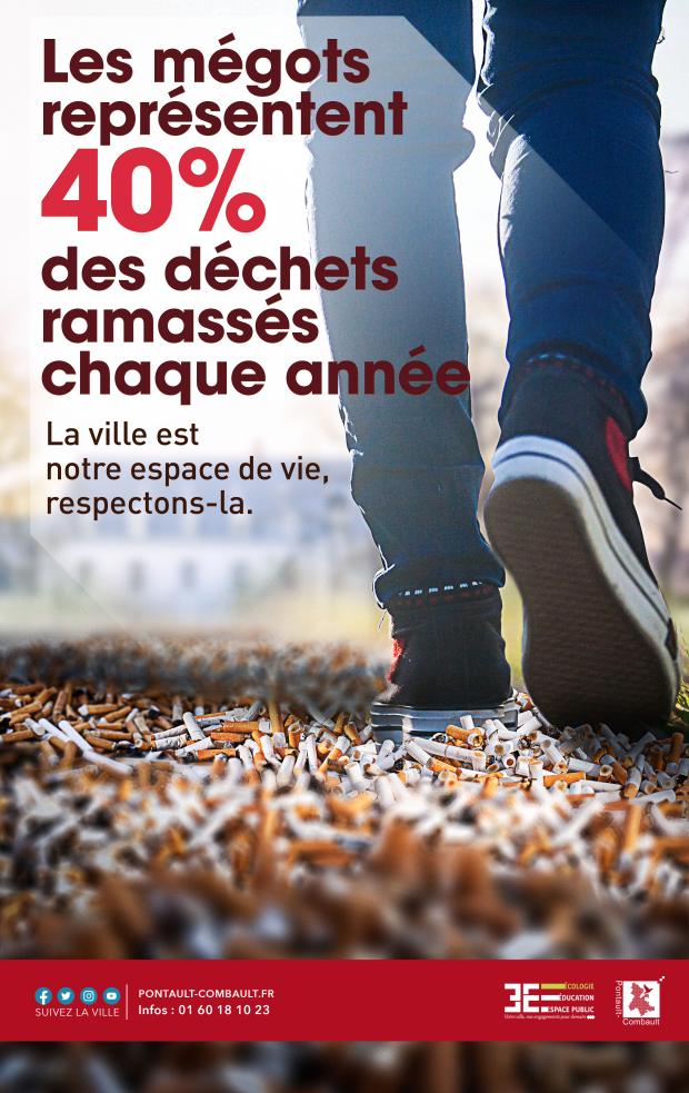 Plan Anti Mégot | Mairie de Pontault-Combault